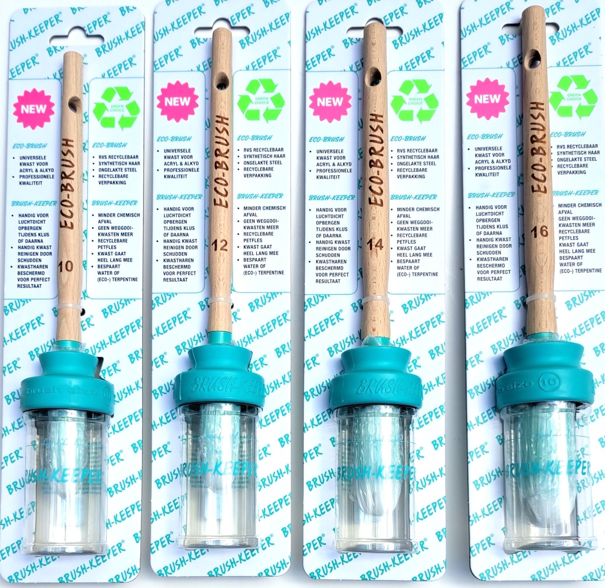 Voordeelset Brushkeeper Deluxe met Ecobrush – The Sustainable Superstore
